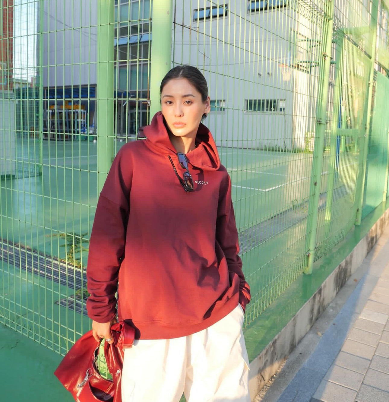 Oyut Oversized Hoodie VOL 001 (Burgundy) – OyutBasic