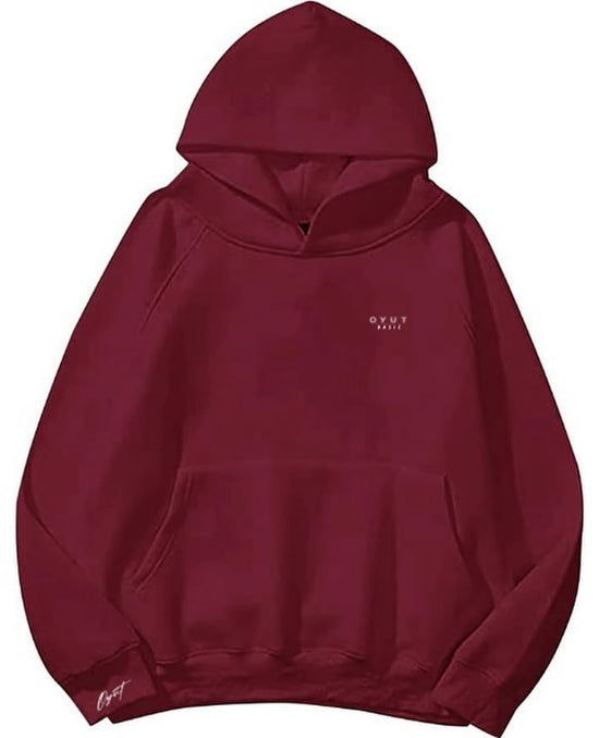 Oyut Oversized Hoodie VOL 001 (Burgundy) – OyutBasic